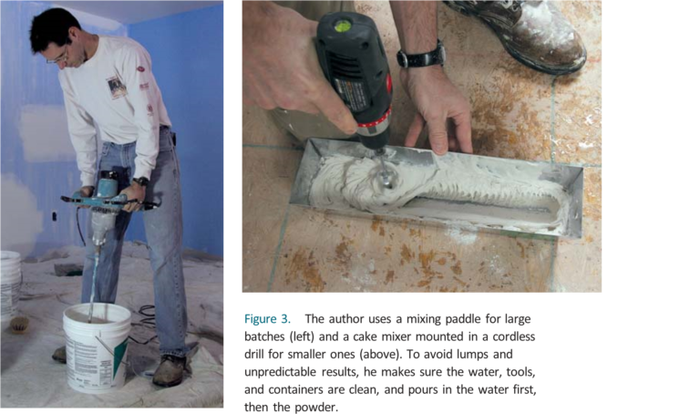 Working With Setting Compounds | This Is Drywall